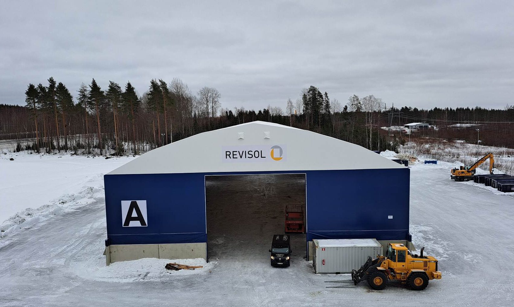 Revisol PVC hall 30 x 80m, H/6,6 – 2400 m² - FinEst-Hall Factory OÜ